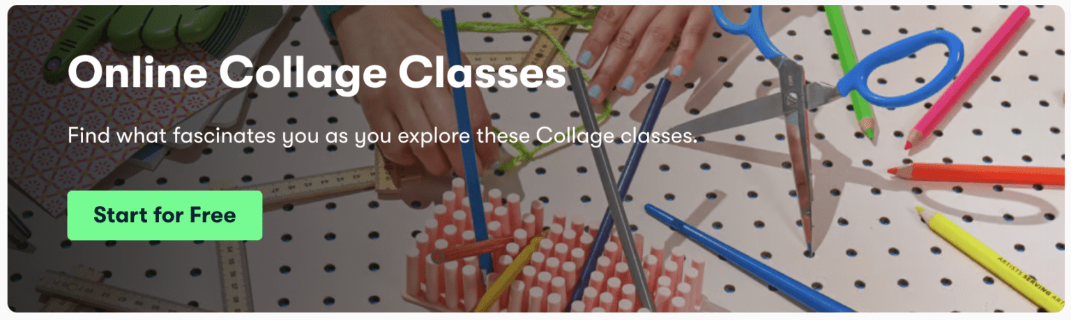 Collage Classes Online | Top Classes - The Nomad Brad | Blog
