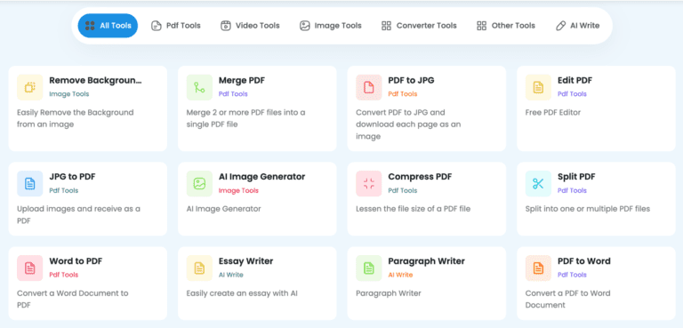 Tinywow Review (2023) | Free AI PDF, Writing, And Image Tools | The Nomad Brad | Digital Marketing