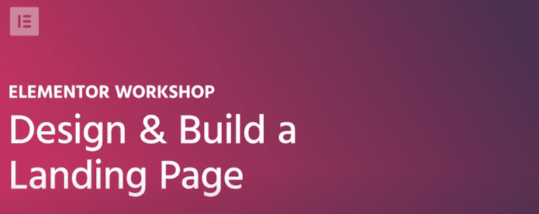 How To Build A Landing Page With Elementor Step By Step The Nomad Brad Blog