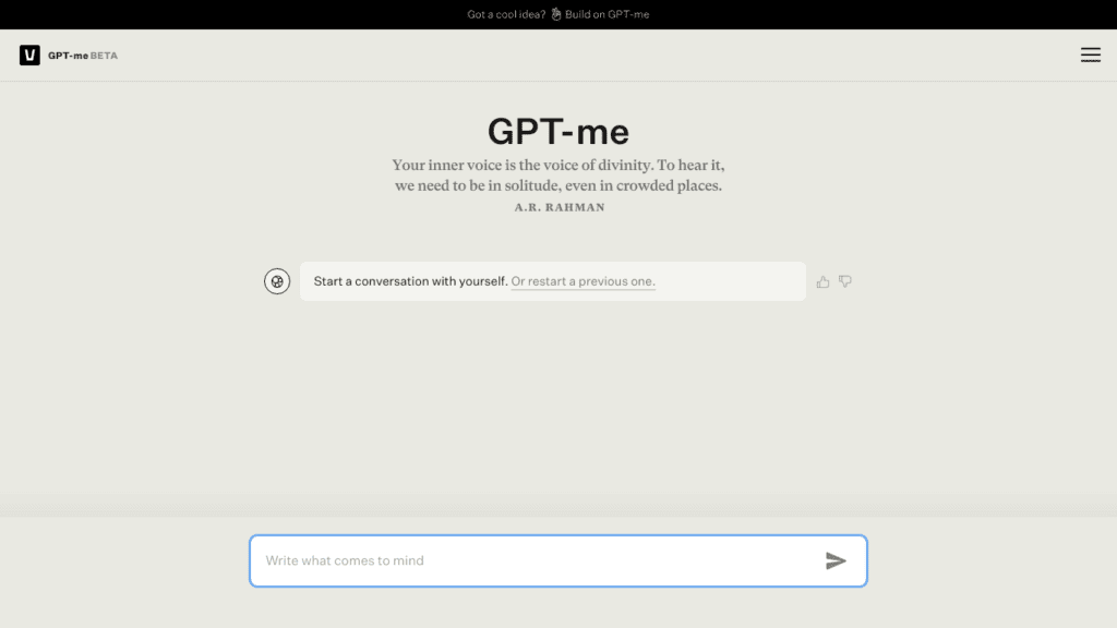 GPT-Me - The Nomad Brad | Blog