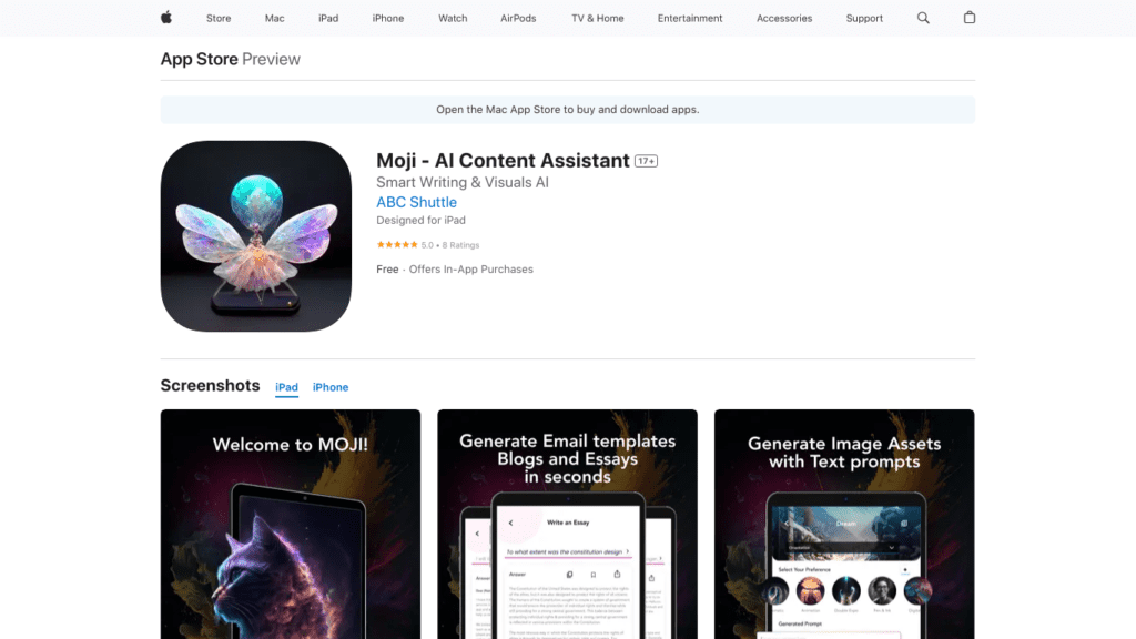 Moji Writing Assistant - The Nomad Brad | Blog