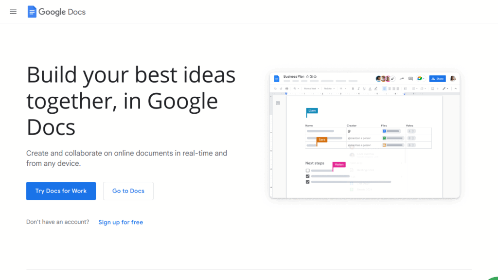 Google Docs - The Nomad Brad | Blog