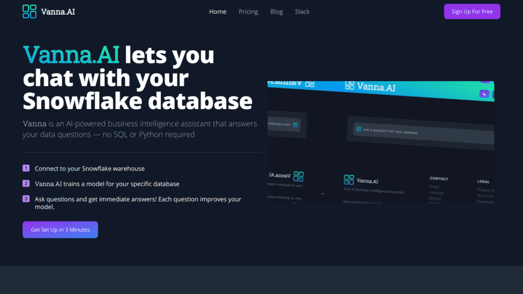 Vanna AI - The Nomad Brad | Blog
